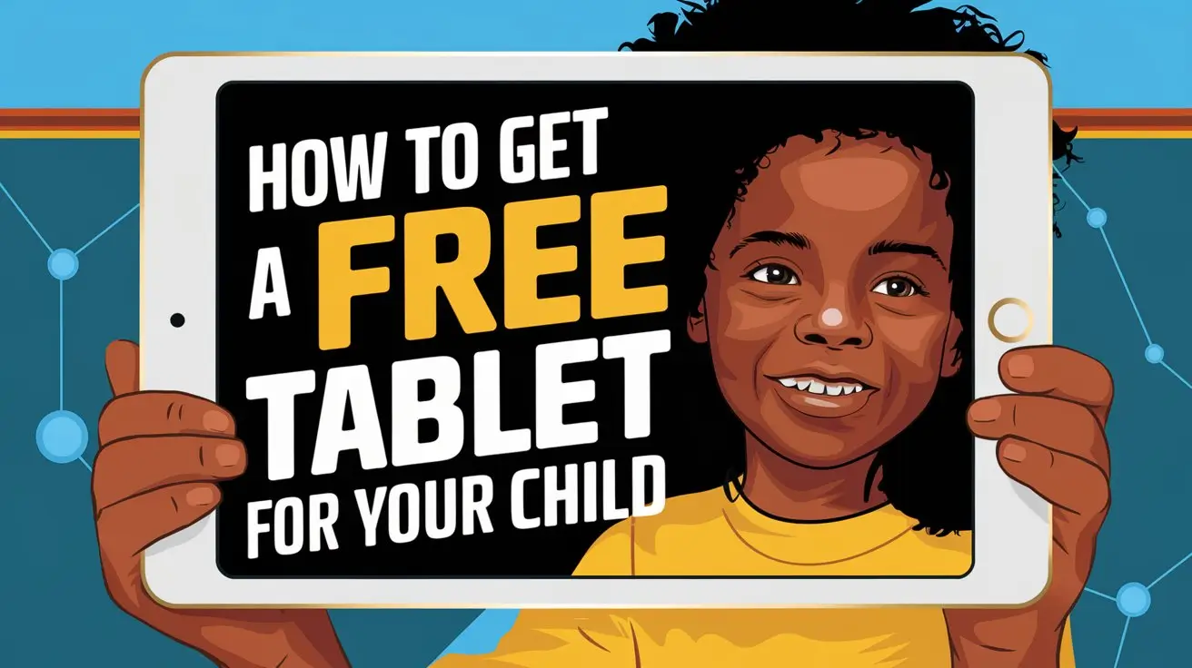 How to Get a Free Tablet for Your Child: Apply Today